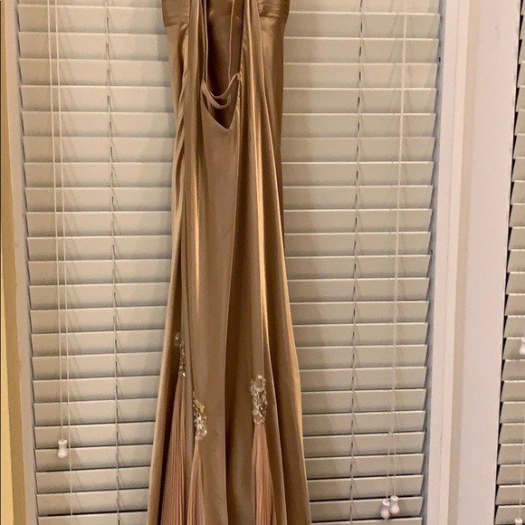 Cache | Dresses | Cache Gold Ballroom Gown | Poshmark